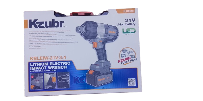 KZUBR LITHIUM IMPACT WRENCH 21V – Toolbox Solutions